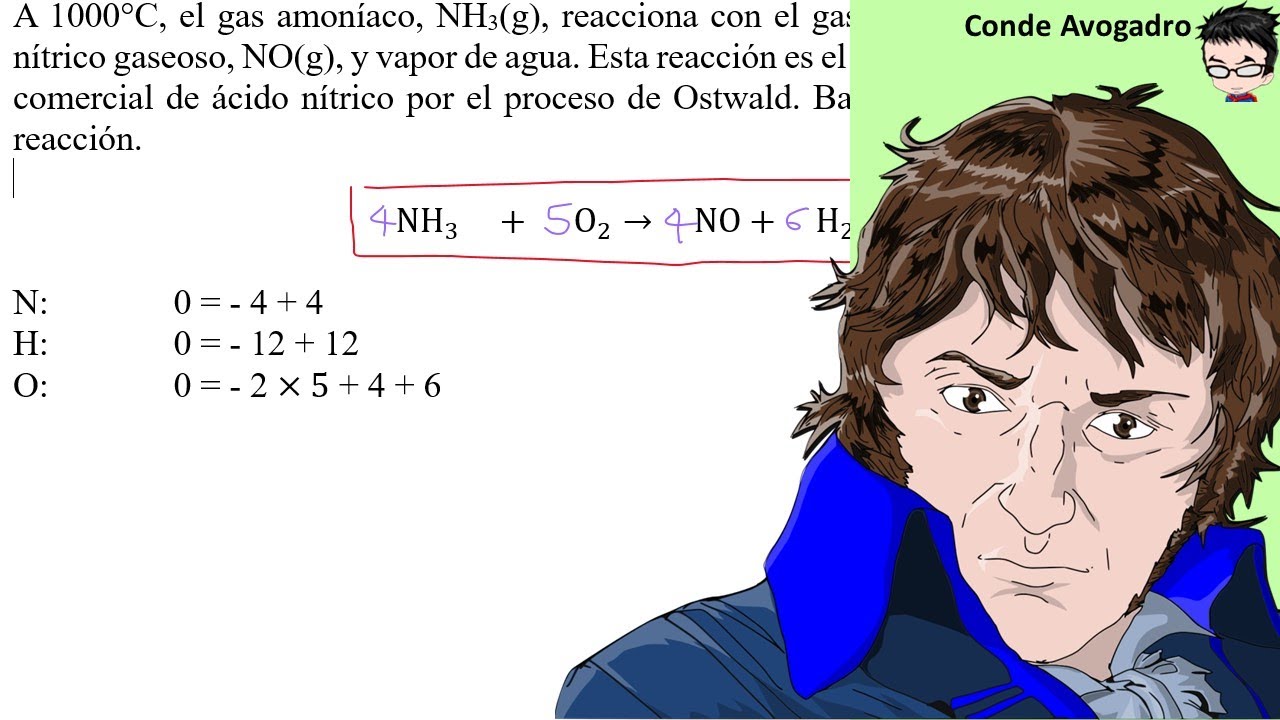 𝐁𝐀𝐋𝐀𝐍𝐂𝐄𝐀𝐑 𝐏𝐎𝐑 𝐈𝐍𝐒𝐏𝐄𝐂𝐂𝐈Ó𝐍 𝐒𝐈𝐌𝐏𝐋𝐄 NH3 + O2 → NO + H2O - YouTube
