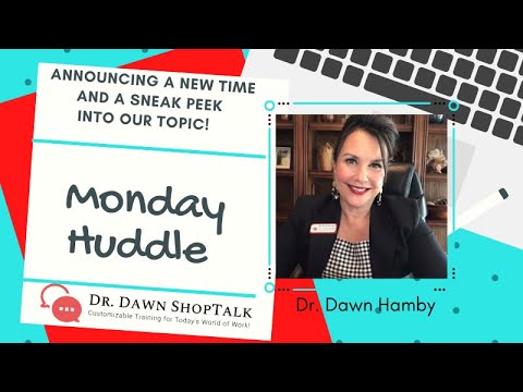 Join us Friday at Noon for a Special Monday Huddle Announcement! - YouTube
