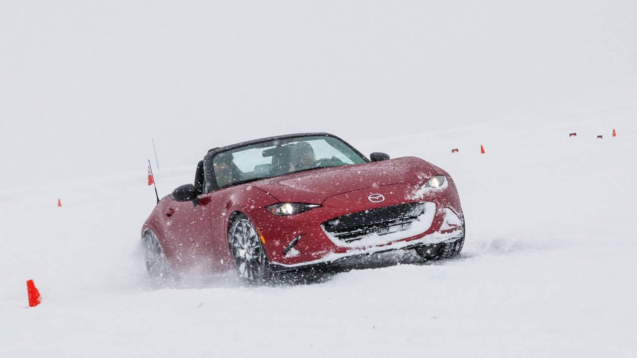 Mazda Miata Ice Drifting (Edit) #MazdaIceAcademy - YouTube
