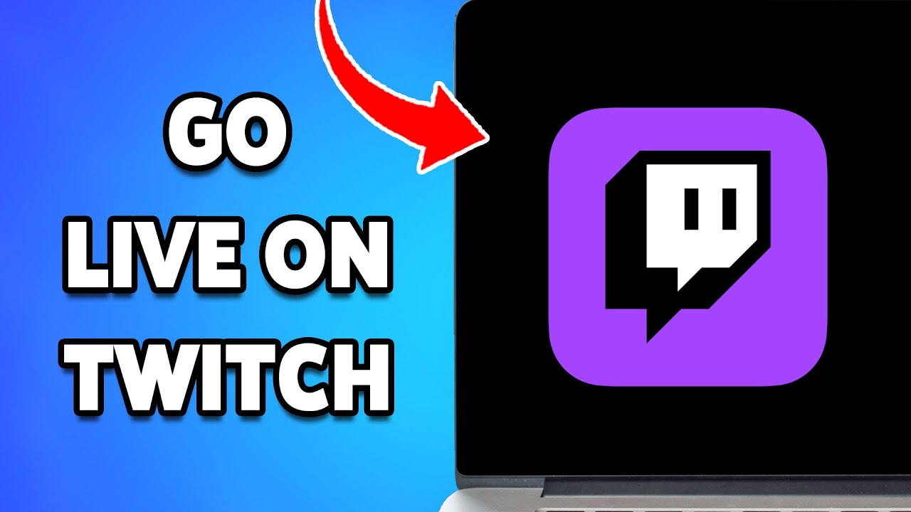 How To Go Live On Twitch 2024 | Guide To Live Streaming On Twitch - YouTube