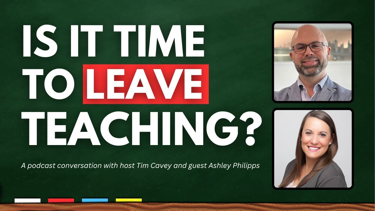 Is It TIME to QUIT TEACHING? A Conversation with ASHLEY PHILIPPS - YouTube