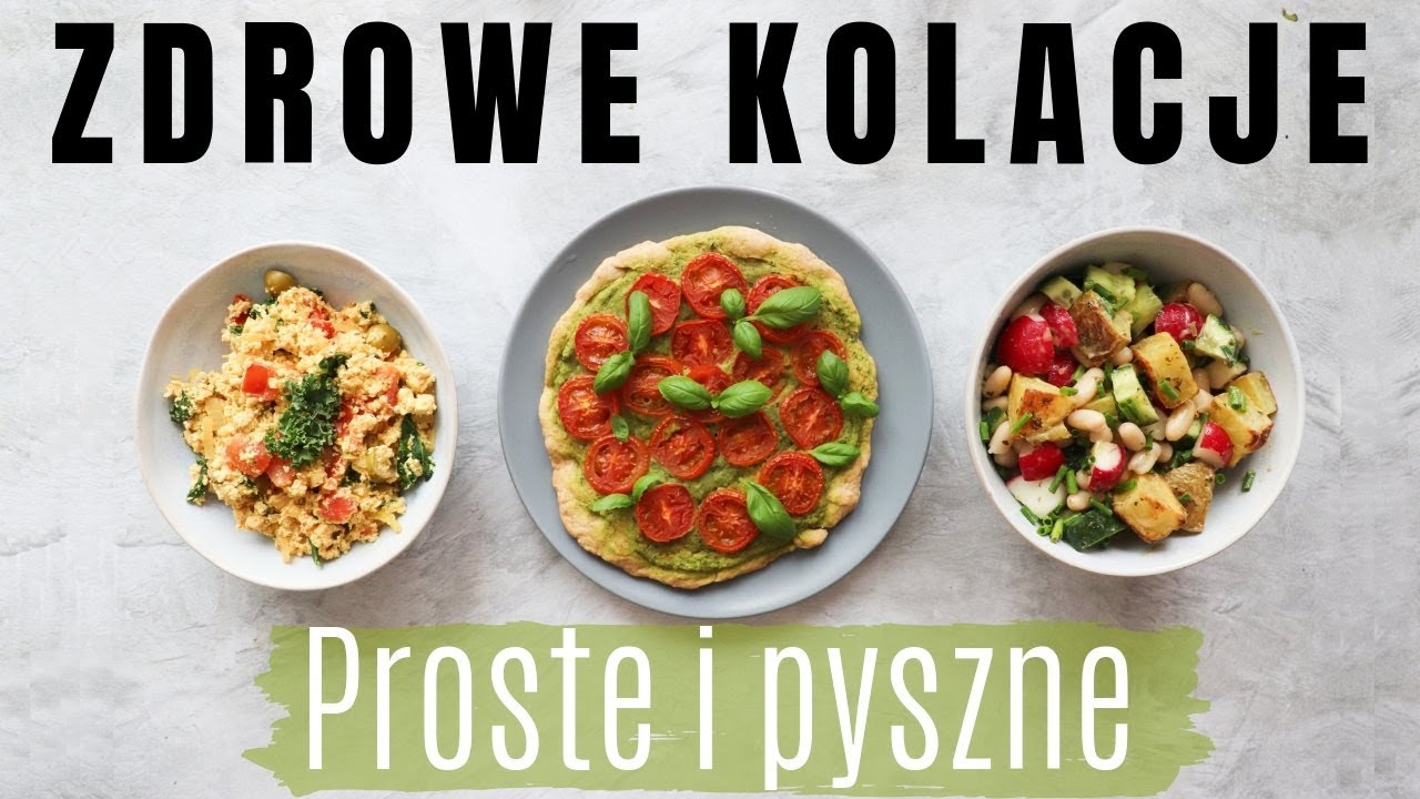 POMYSŁY NA KOLACJE - proste i zdrowe przepisy wegańskie - YouTube