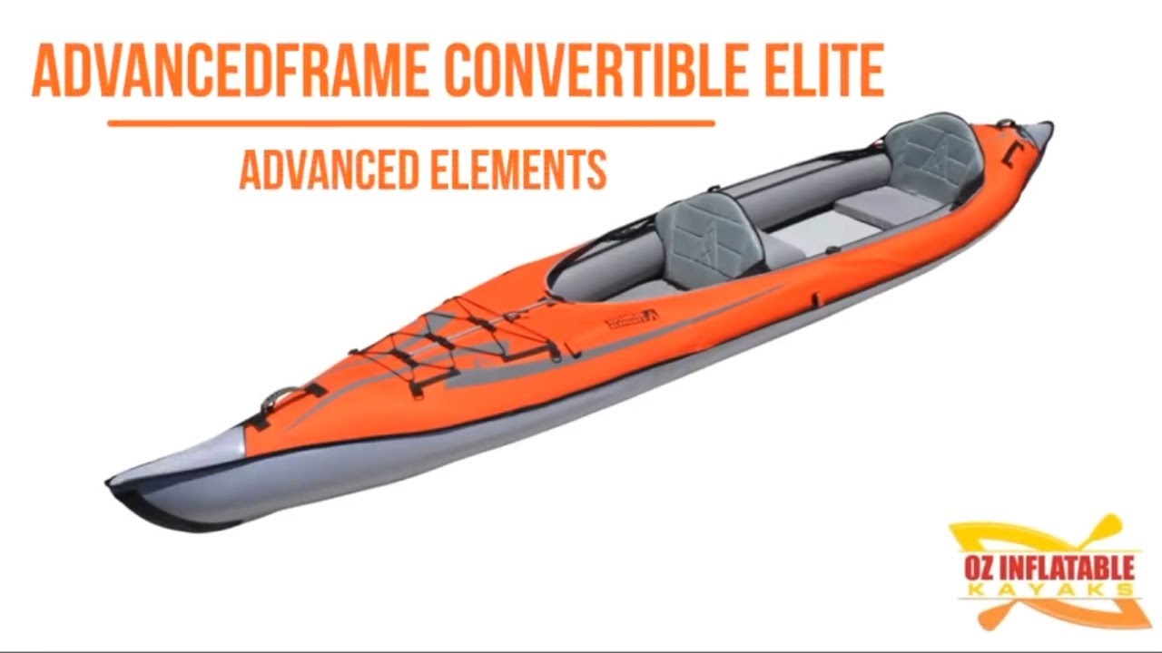 Is the AdvancedFrame Convertible Elite Kayak from Advanced Elements ...