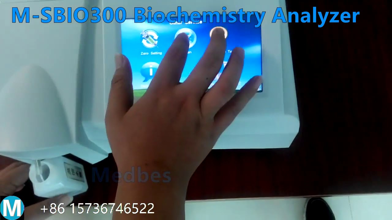 M-SBIO300 Biochemistry analyzer - YouTube