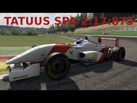 Assetto Corsa | Tatuus FA01 | SPA 2:17:873 WORLD RECORD