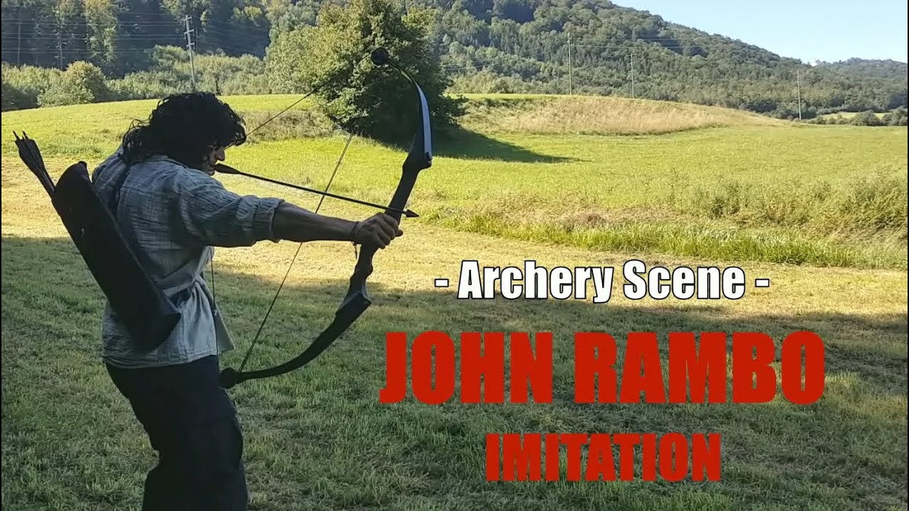John Rambo Imitation "Archery Scene" - YouTube