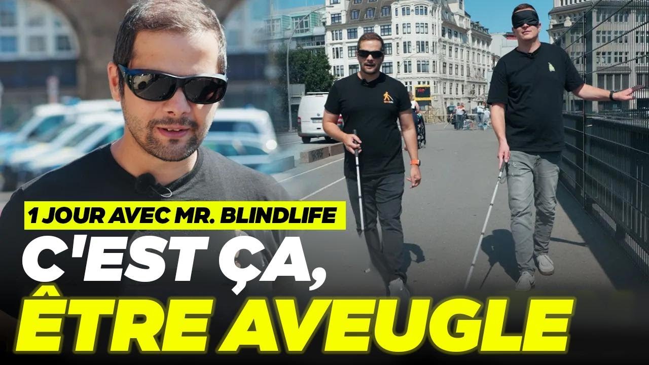 Voici ce que ça fait d’être aveugle | AARON WILLS EXPLIQUE ! - YouTube