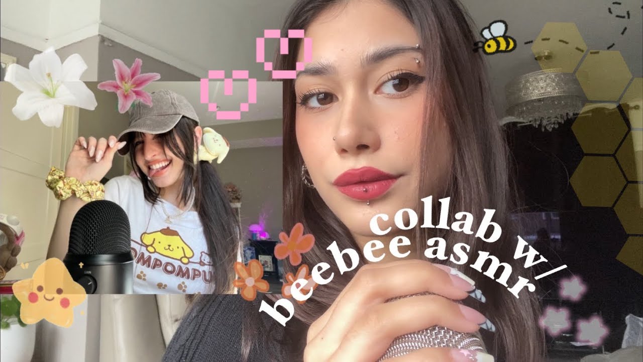 ASMR | mic triggers, mouth sounds, hand sounds + more w/ @beebeeasmr ...