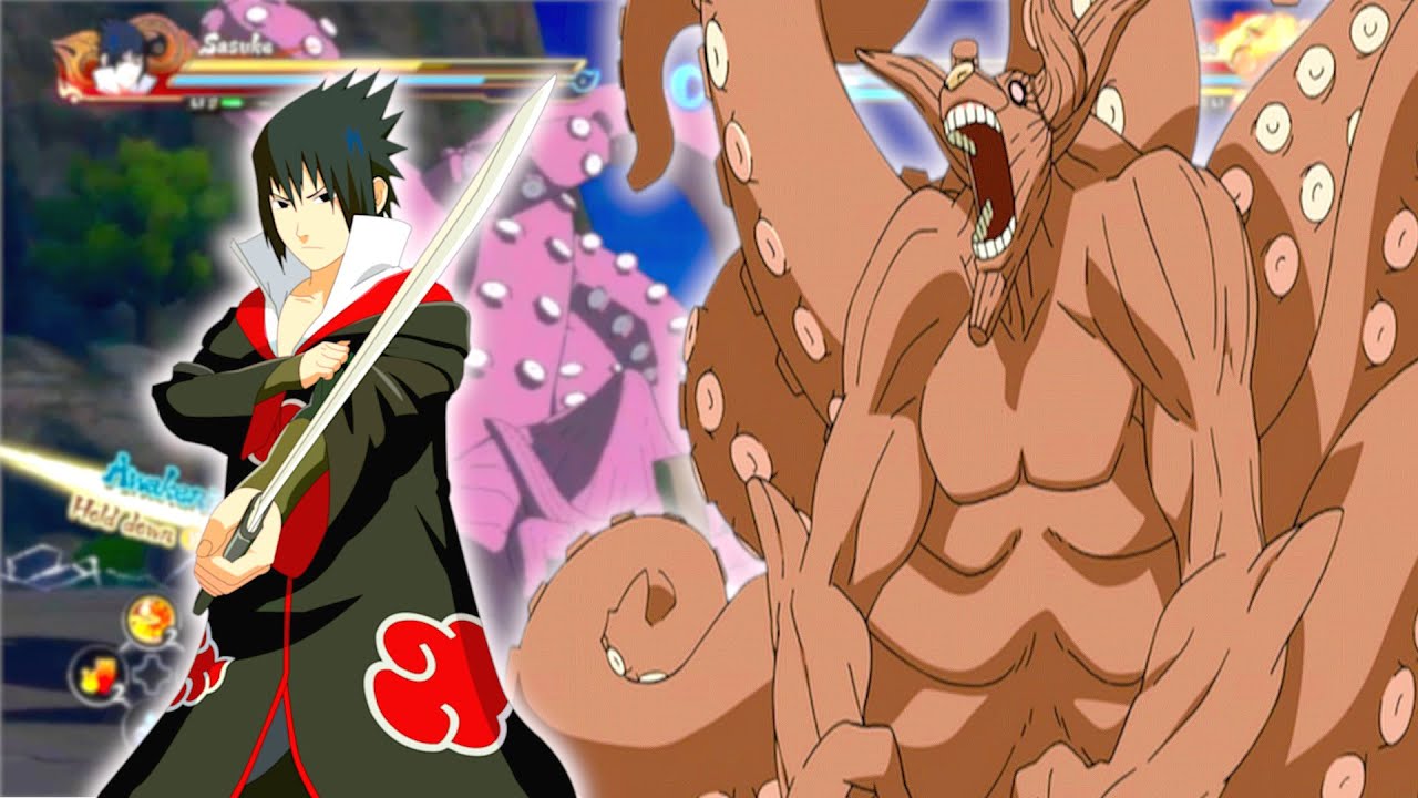 Sasuke vs 8 Tails Beast - STORM 4 - YouTube
