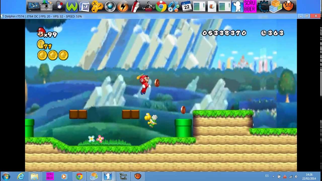 New Super Mario Bros U para Wii Normal (1-1) - YouTube