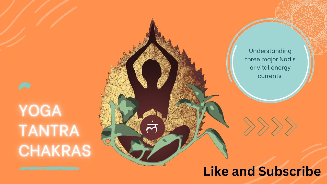 Three Major Nadis - Ida, Pingala & Sushumna, important prana channels # ...