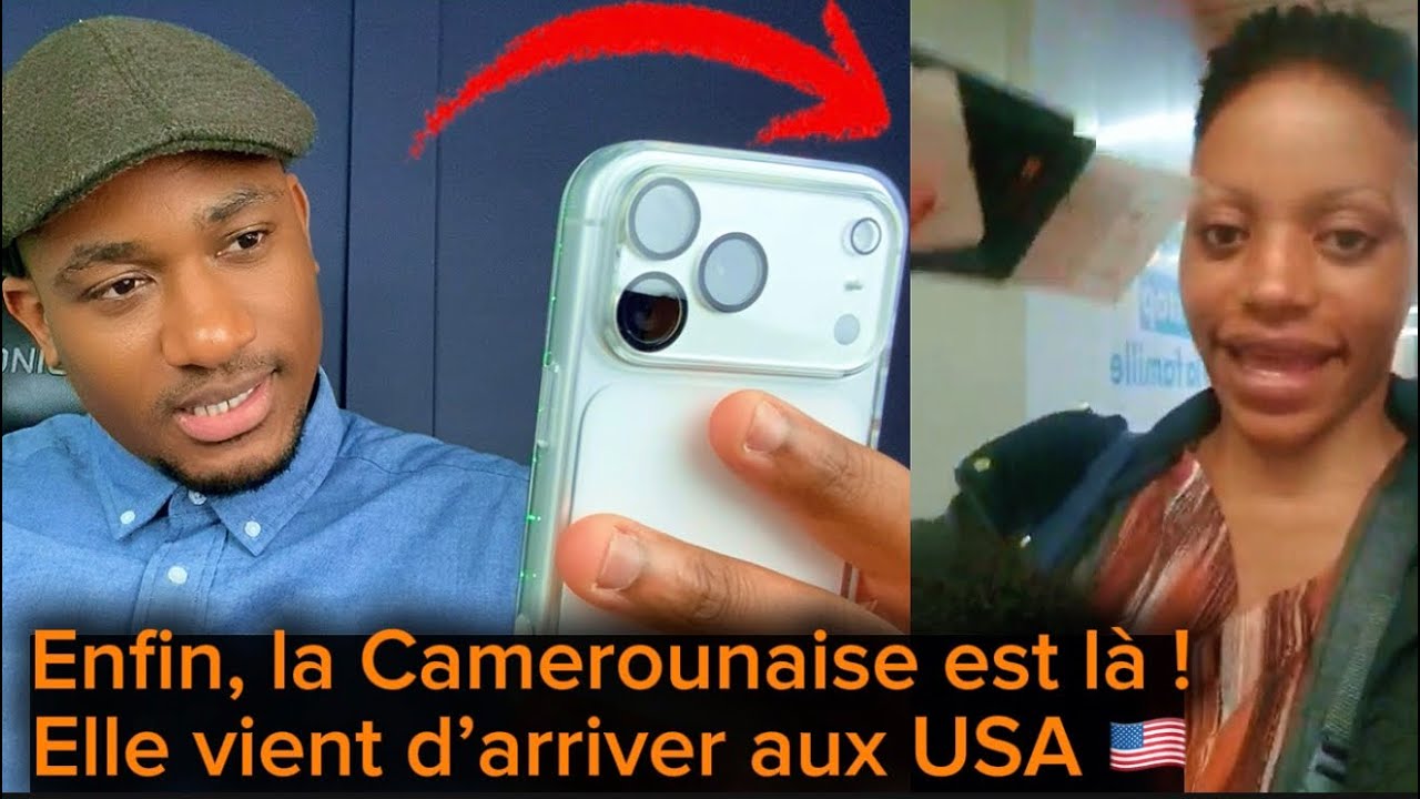 Enfin, la Camerounaise a atterri aux États-Unis pour commencer sa ...