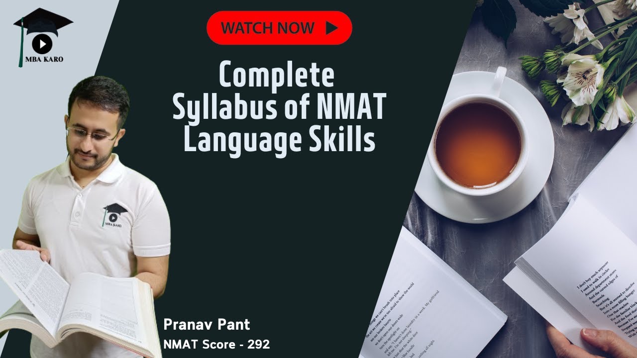 Language Skills Syllabus for NMAT | All Topics | Difficulty ...