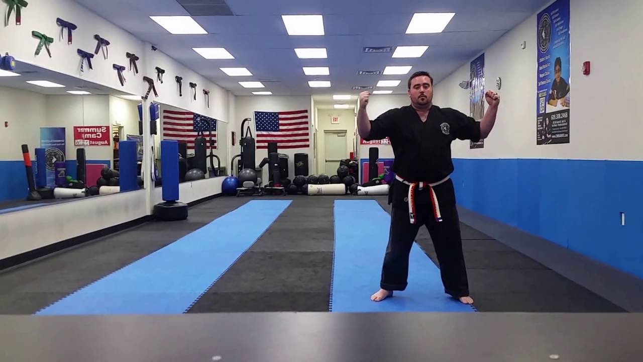 CMB Karate Advanced Blue Belt Form - Toi Gye - YouTube