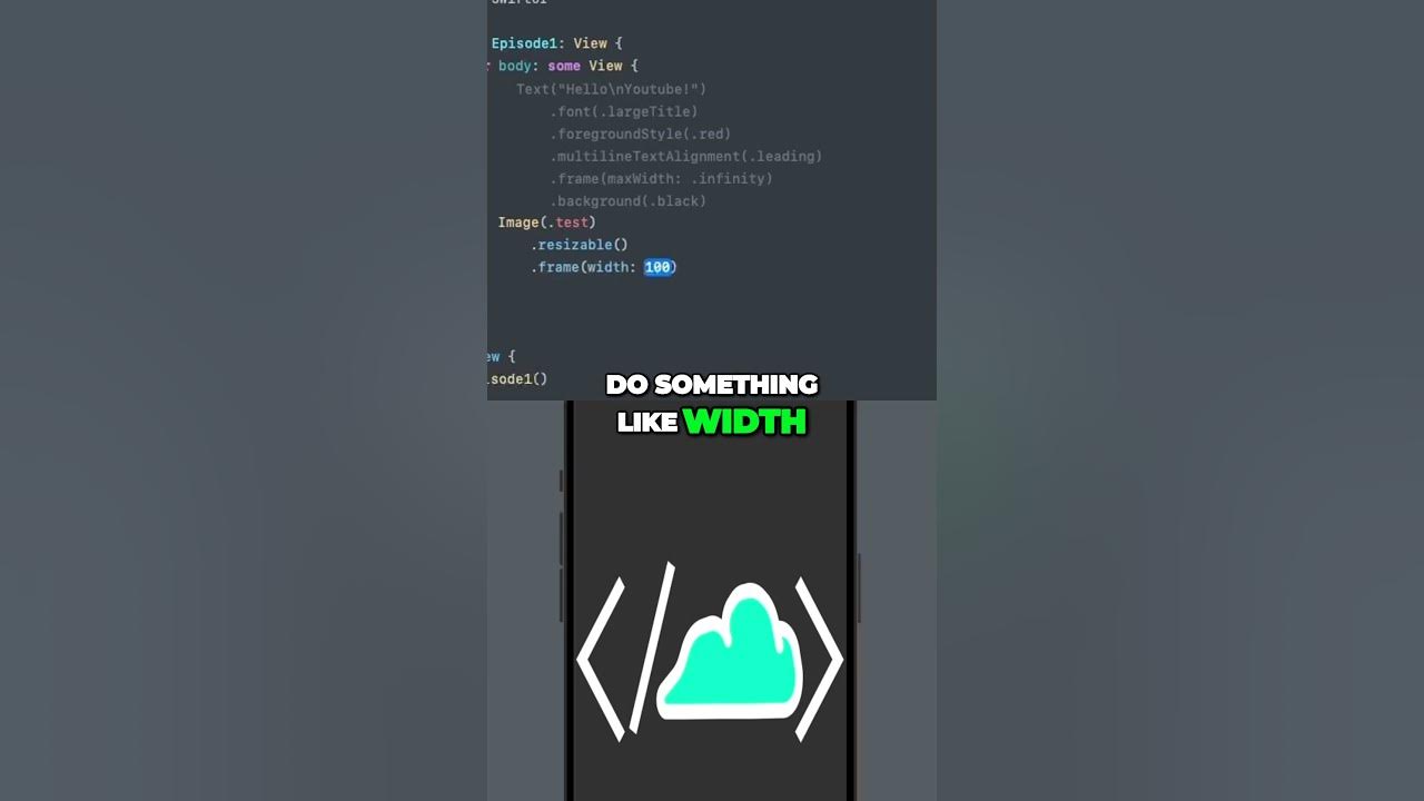 Resizing And Reframing Images In Swiftui Appdev Iosdeveloper Mobiledev Swiftui Coding 2706