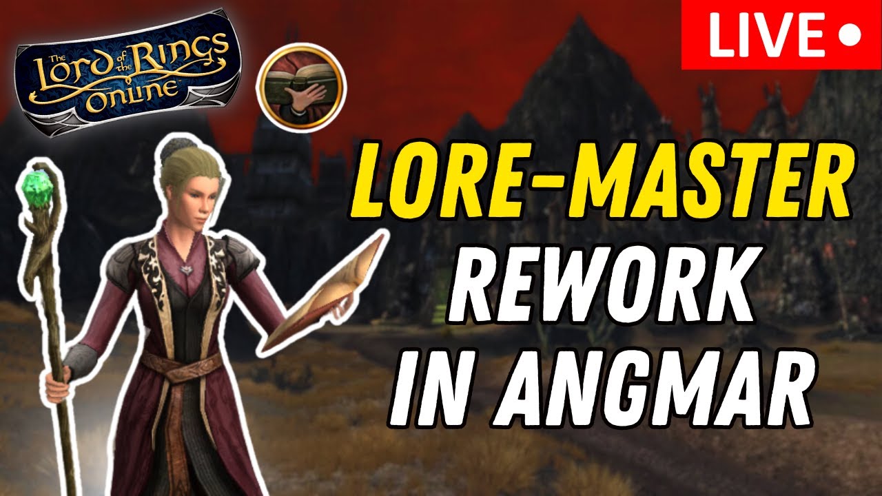 🔴 Playing on the NEW Angmar Server in LOTRO 2024! | Missions +LORE-MASTER REWORK Alt! - YouTube