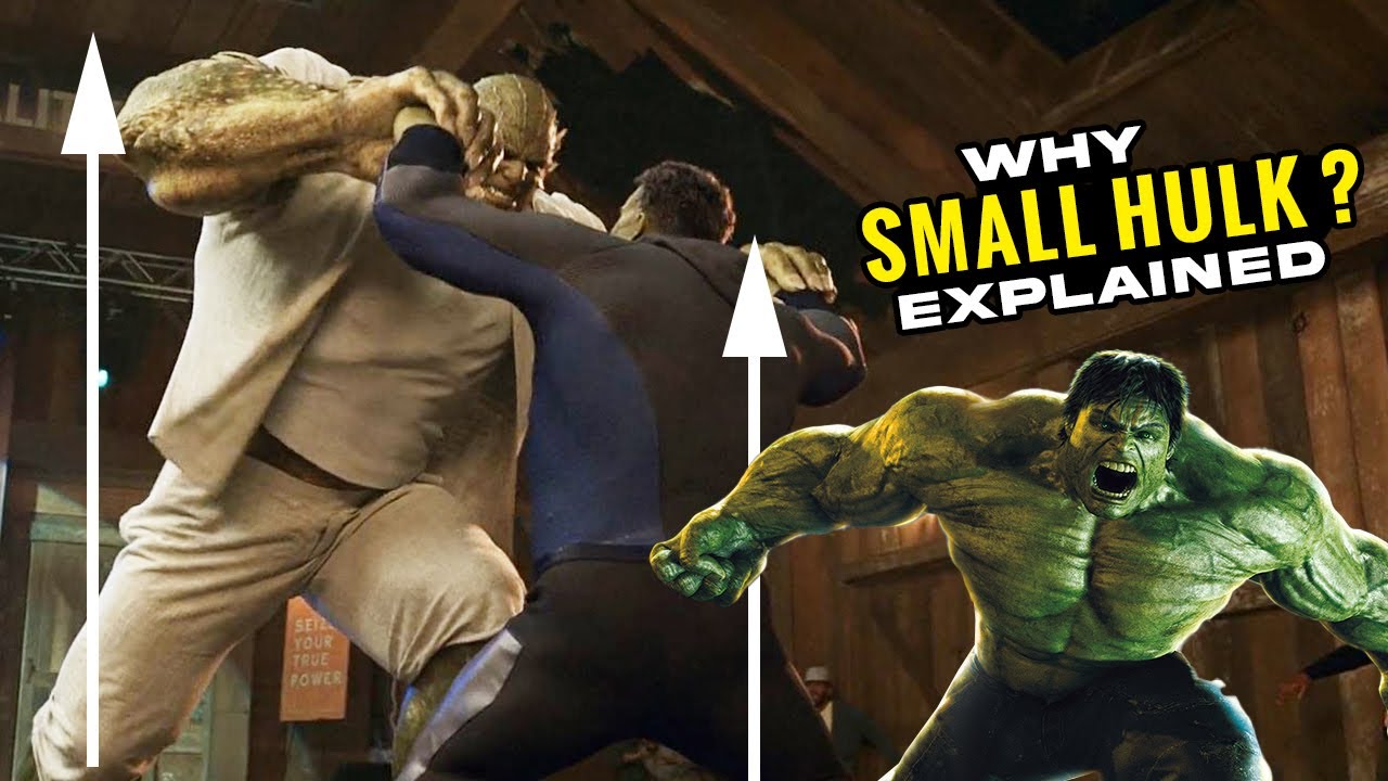 Why Hulk is Small ? | Size Comparison Hulk vs Abomination Explained in ...