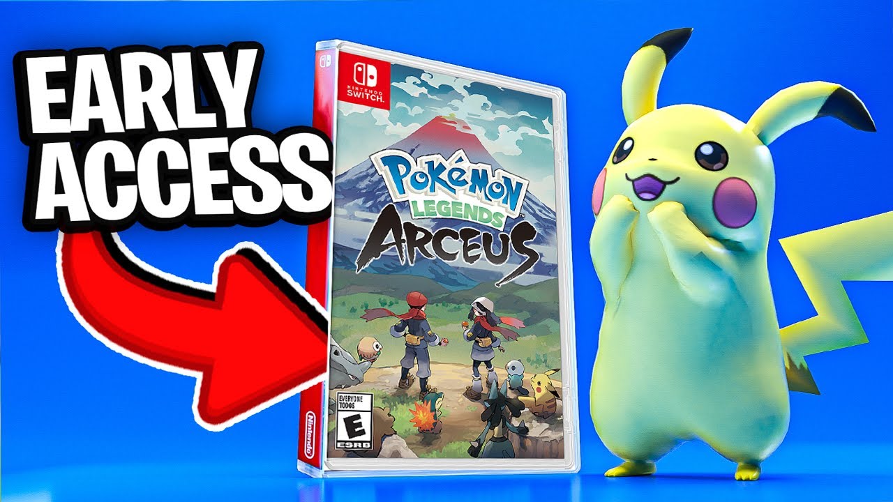 How to Play Pokemon Legends Arceus EARLY!! - YouTube