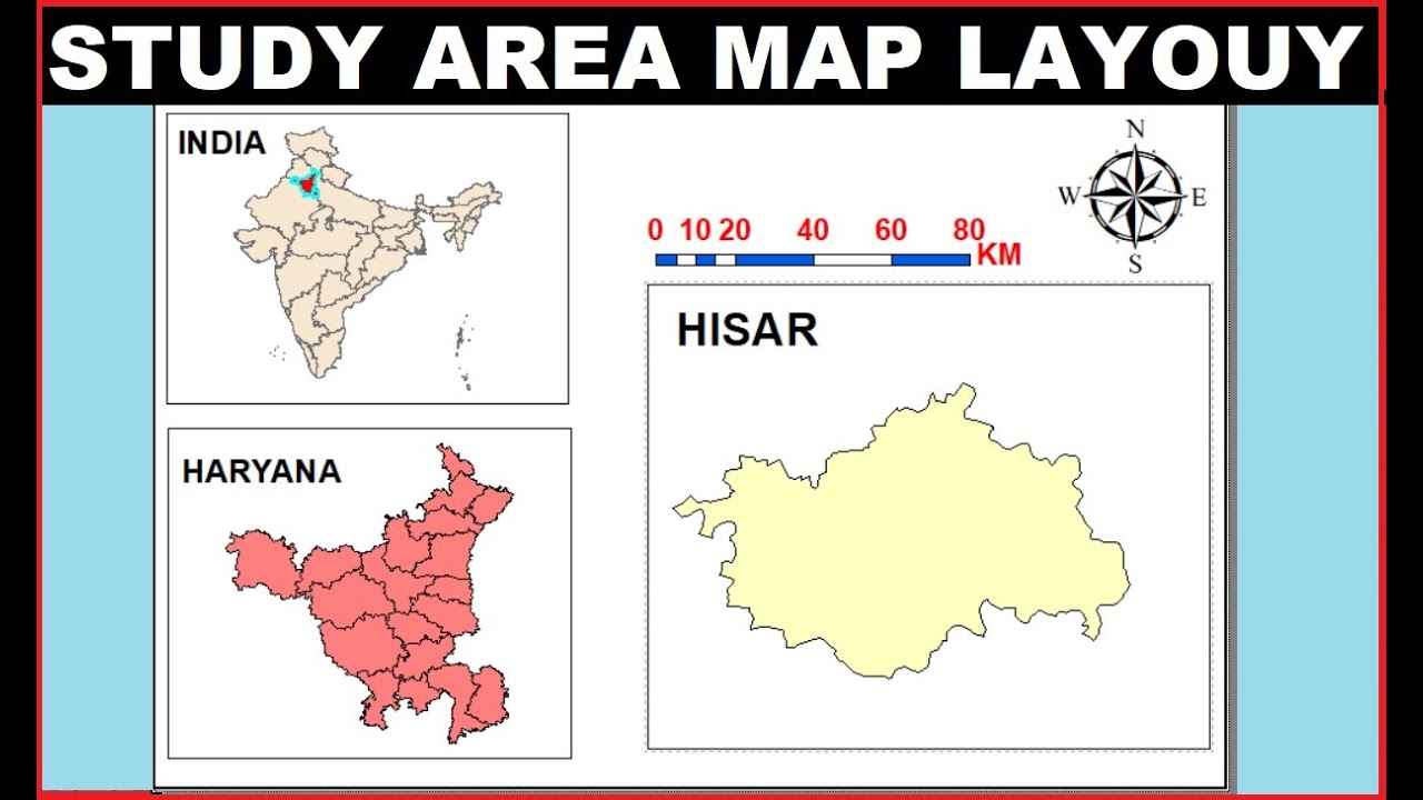 Map Layout Creation in ArcGIS I arcgis pro map I map layout I gis map I ...