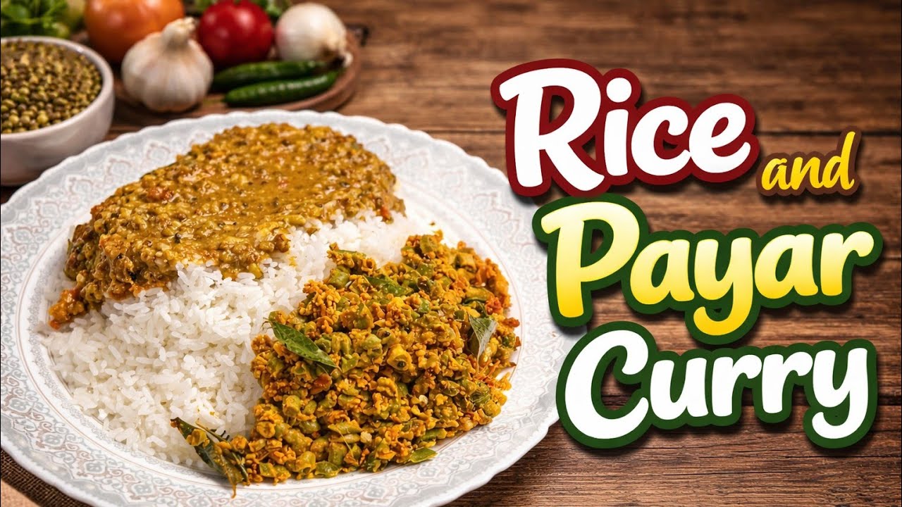 Kerala Style Payar Curry Lunch | Healthy & Tasty Village Food - YouTube