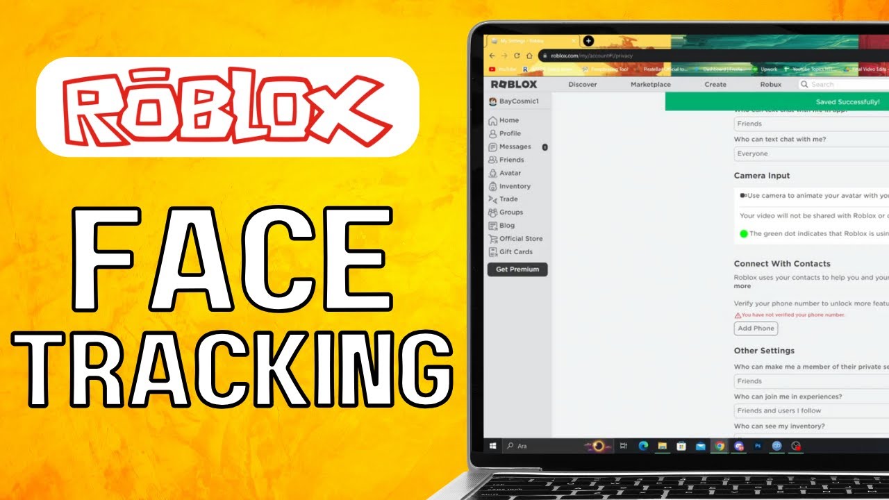 How To Get Roblox Face Tracking (2024) Easy Tutorial - YouTube