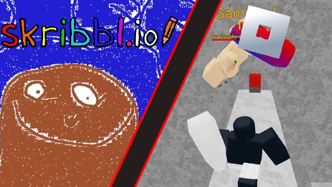 Skribbl.io and Roblox are scuffed - YouTube
