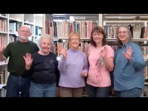 Gilroy Public Library gets Happy! - YouTube
