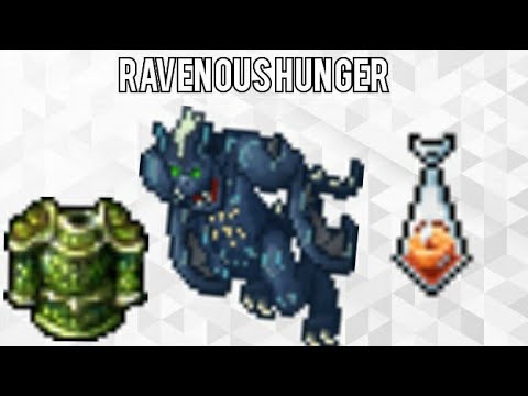 Tibia|Cults of tibia|Ravenous Hunger boss + Way 340RP - YouTube