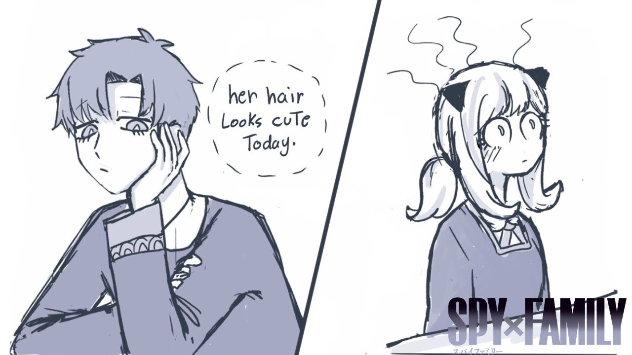 Damian makes Anya flustered | DamiAnya (Spy x Family Comic Dub) - YouTube