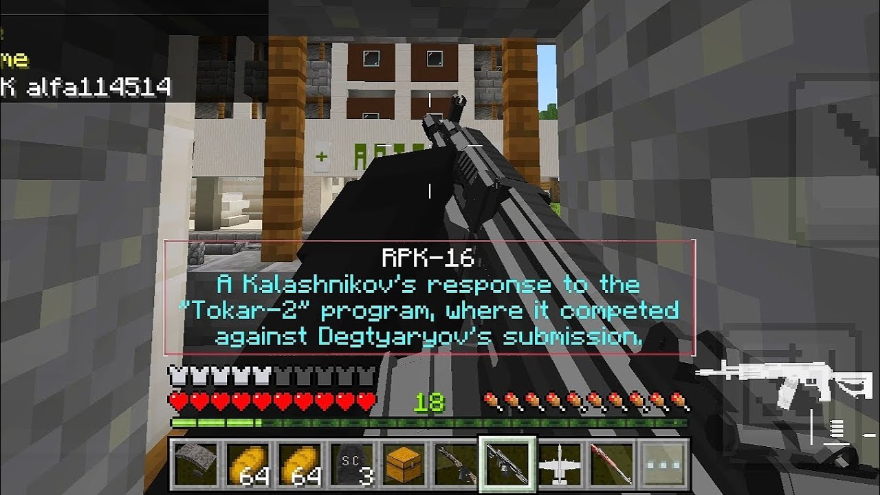 warzone in minecraft v1.21.40 - YouTube