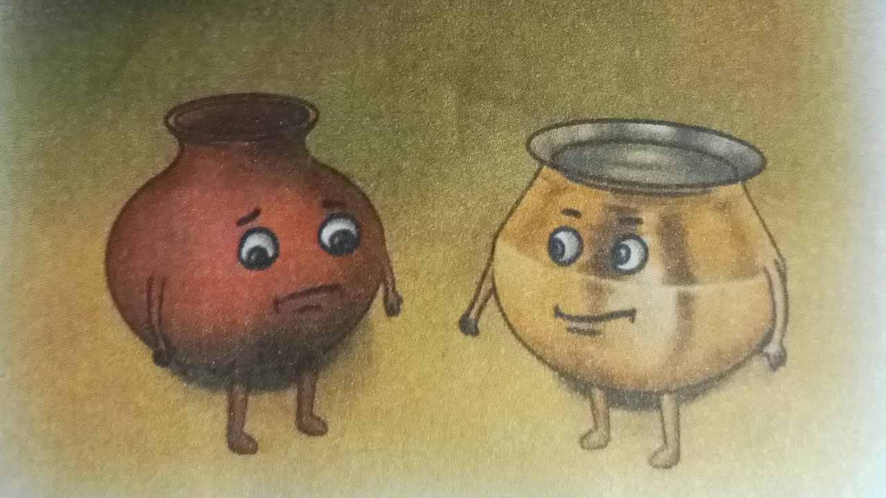 3rd Standard English Term-1 | The Two Pots Story | @ambalvediya4396 ...