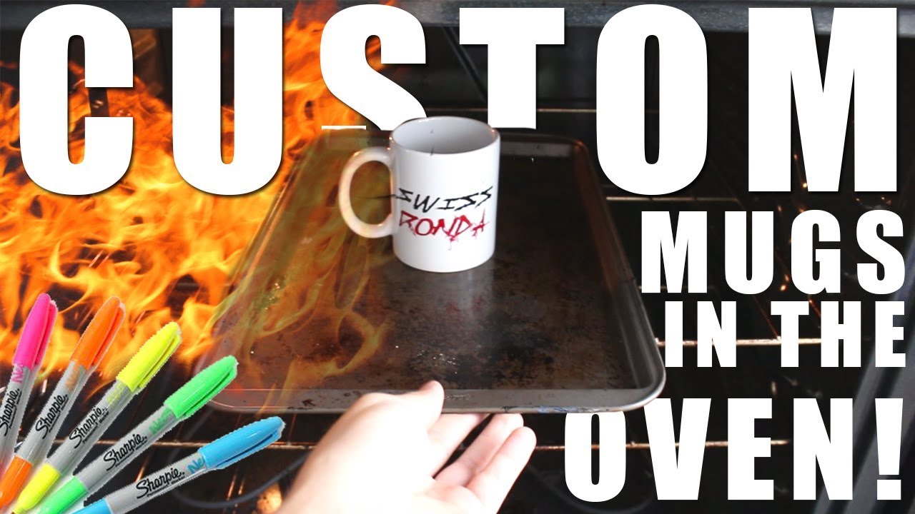 How To Make CUSTOM MUGS IN THE OVEN With MARKERS YouTube how-to-make-custom-mugs-in-the-oven-with-markers-youtube