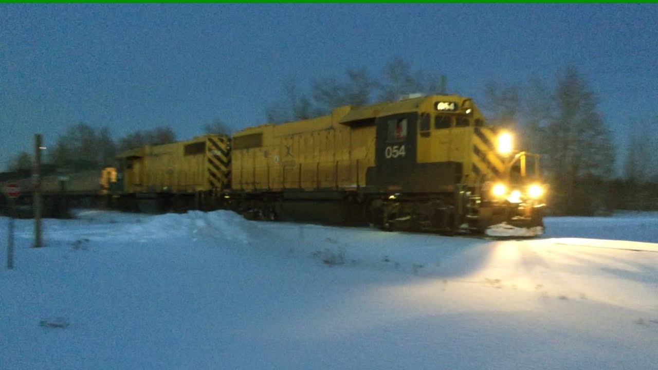 2014-12-10 Glencore Kidd Mine Ore Train - YouTube