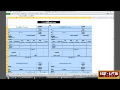 USAPL Nextlifter Tutorial - YouTube