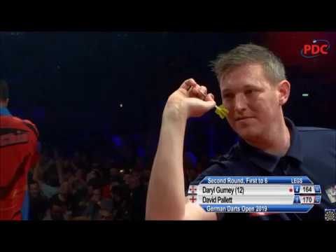 David Pallett Funny Moment With The Crowd - Round 2 - German Darts Open ...