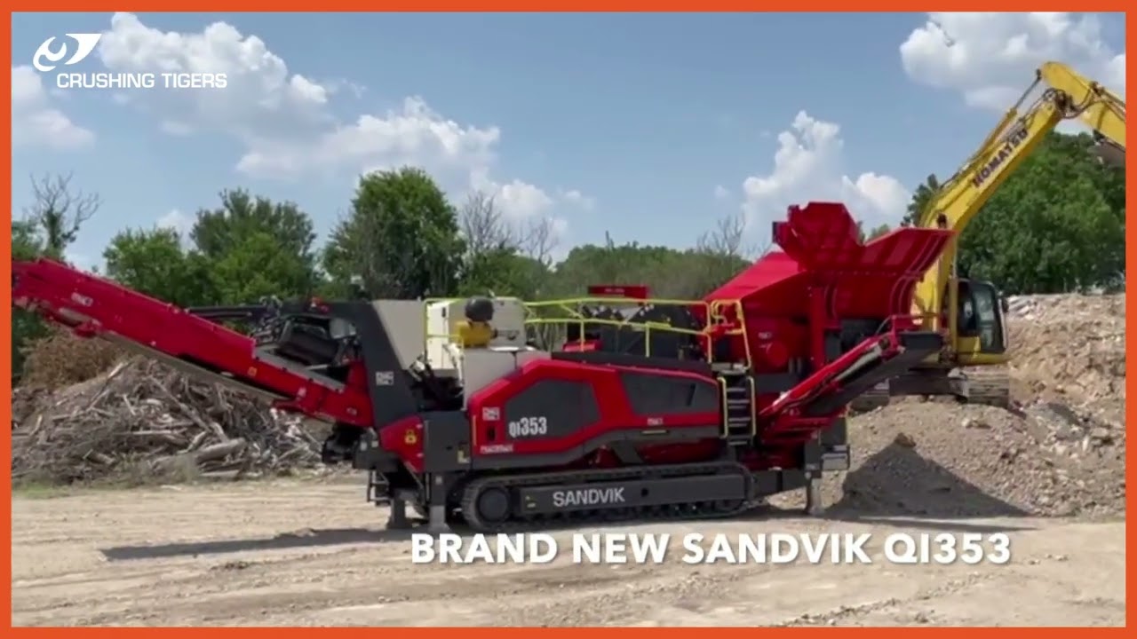 Unveiling Brand New SANDVIK QI353 Impact Crusher at Crushing Tigers ...