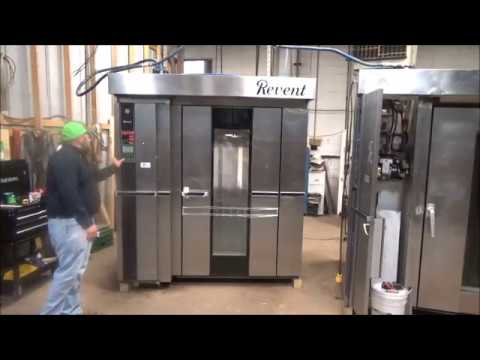 Revent Double Rack Oven, Model: 724 G CG U, Running - YouTube