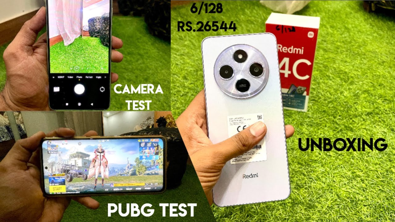 Redmi 14C Unboxing & Full Review | PUBG Test + Camera Test | Budget ...