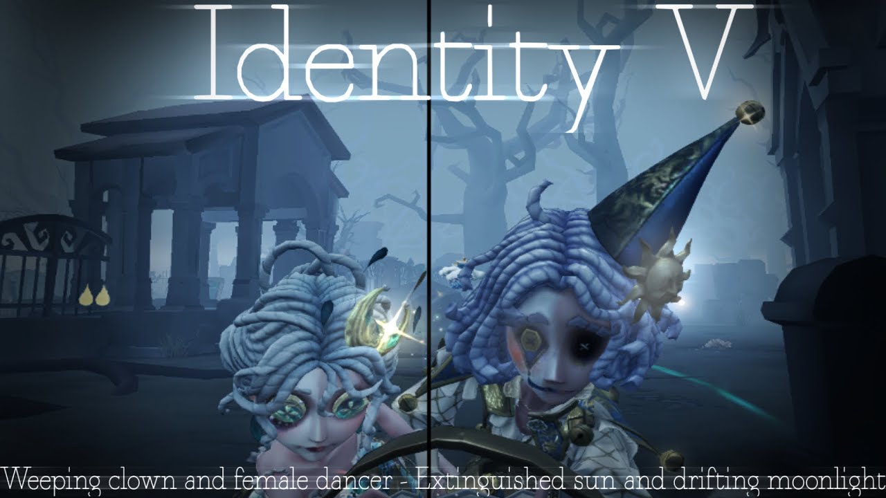 Weeping clown and Female dancer || Extinguished Sun and drifting ...