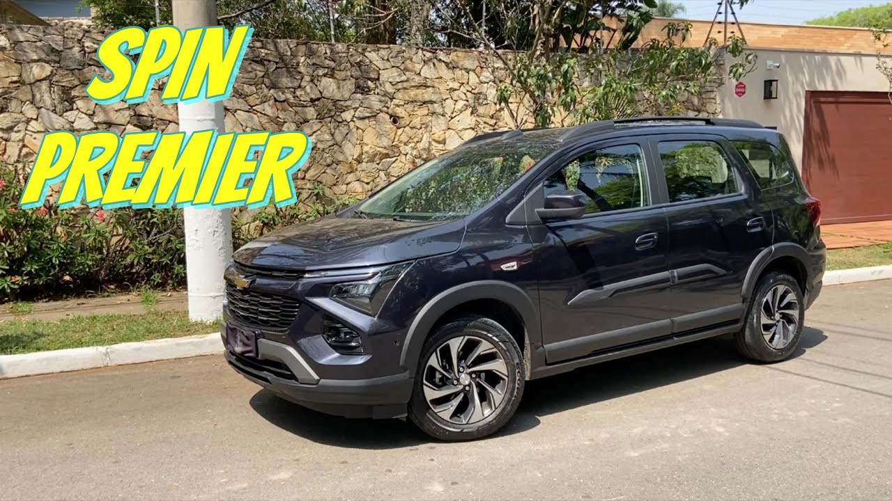 NOVA SPIN PREMIER: acerto visual e sete lugares mas com mecânica antiga - YouTube