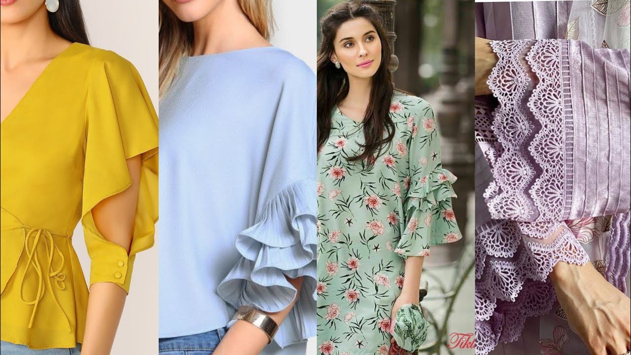 Beautiful and latest sleeves design ideas - YouTube