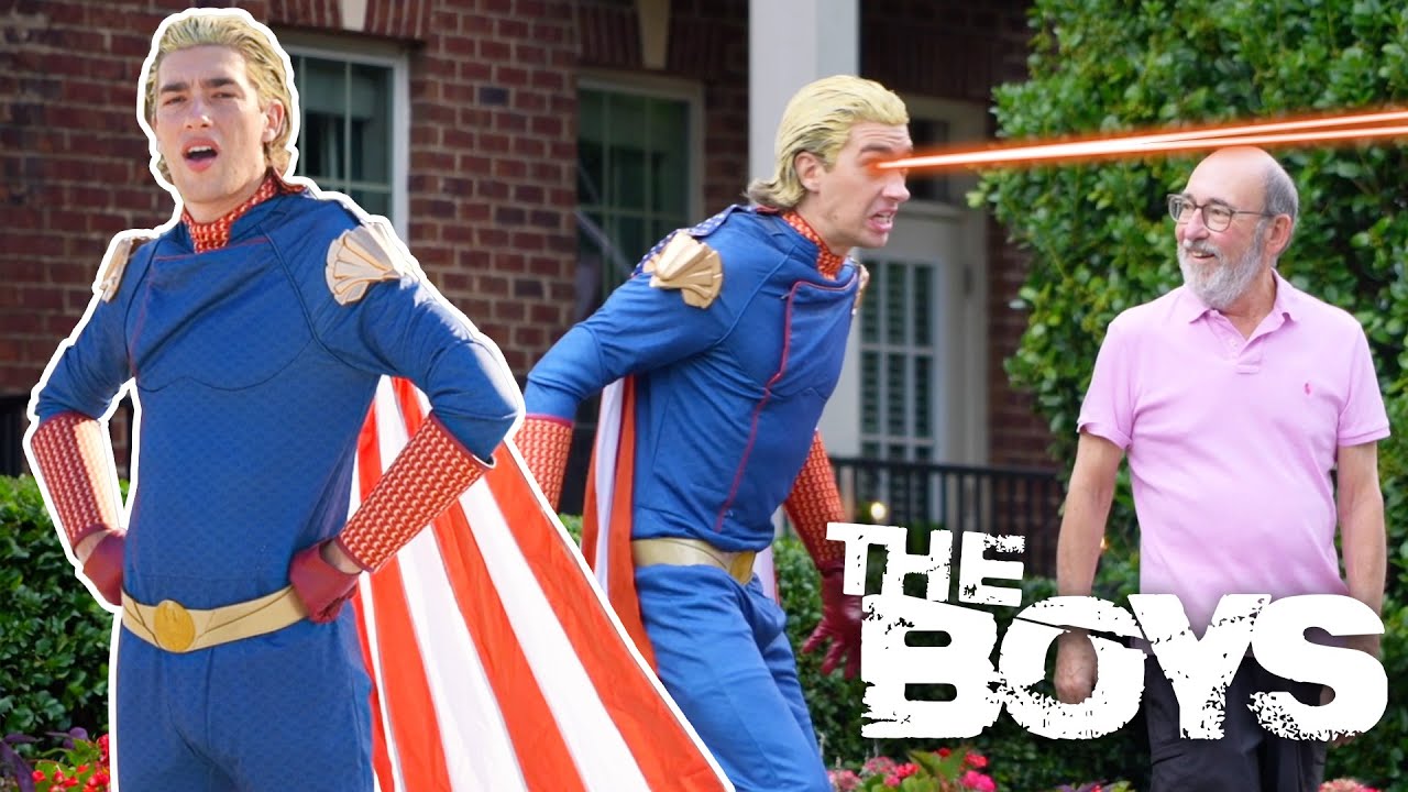 HOMELANDER IN PUBLIC PRANK! - YouTube