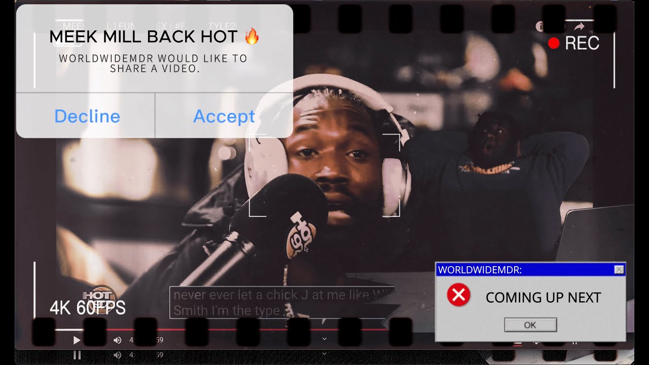 MEEK MILL BACK HOT😮‍💨 ️| MEEK MILL FUNK FLEX FREESTYLE #dreamchasers # ...