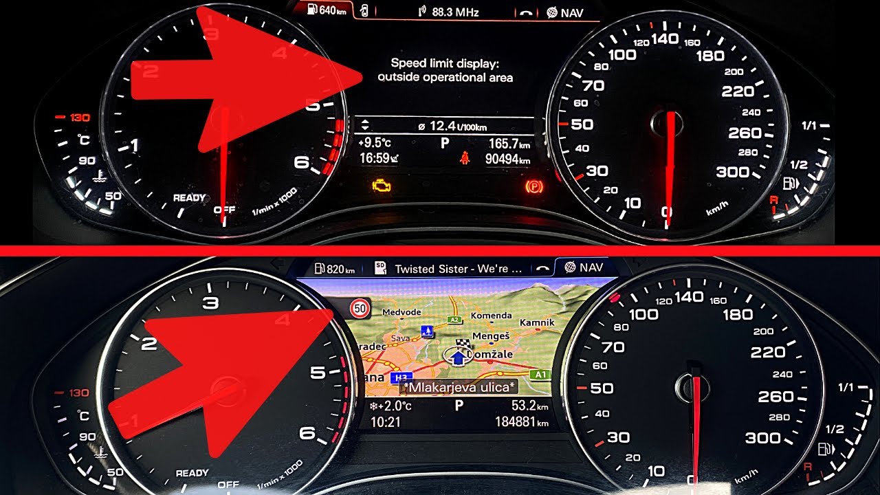 Audi A6, MY2016 - TSR country limit – removal of outside operational ...
