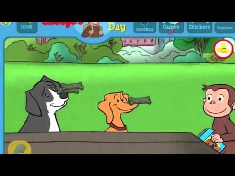 Curious George Monkey Jump Full Episodes game video for Kids and Babies ...