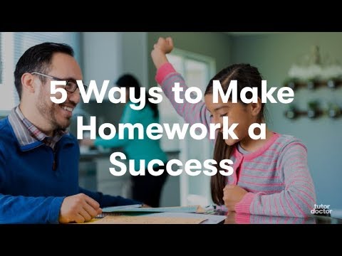 5 Ways to Make Homework a Success - YouTube