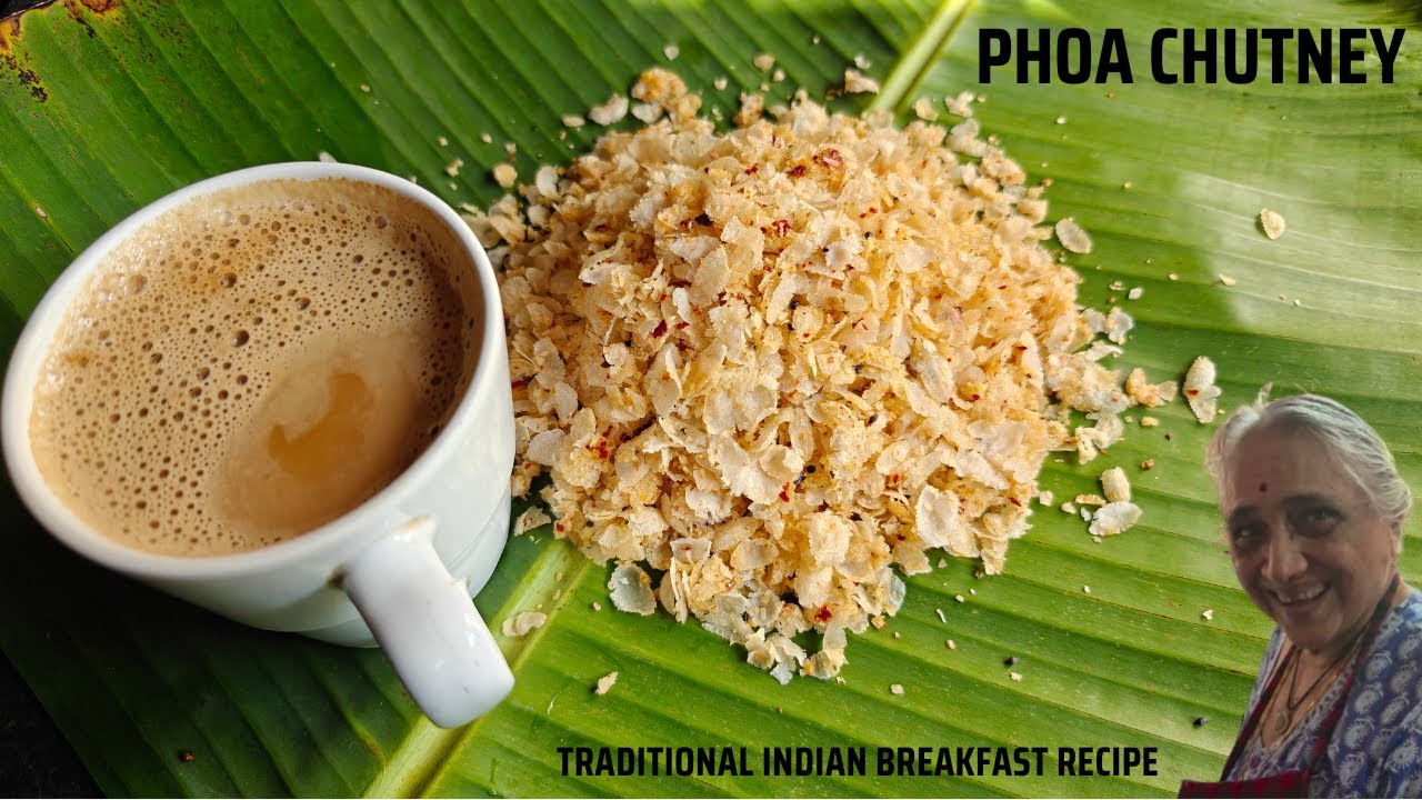 Phoa Chutney: Quick, Easy & Traditional Konkani Breakfast Recipe - YouTube