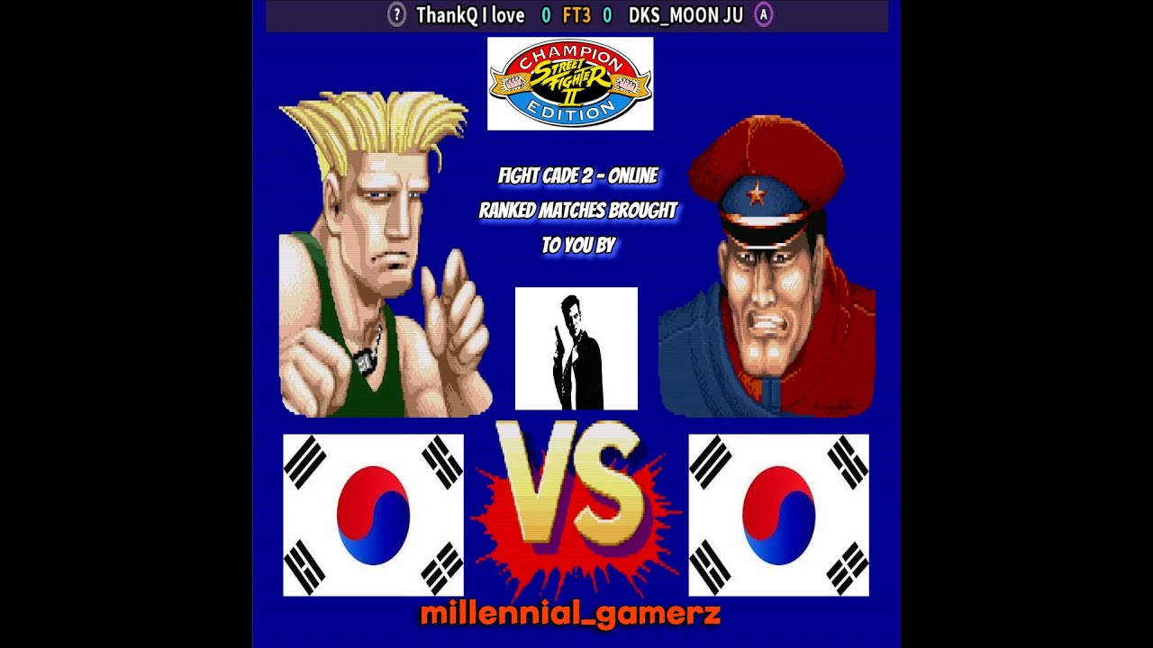 Street Fighter II: Champion Edition - ThankQ I love vs DKS_MOON JU ...
