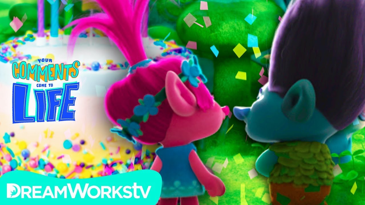 Poppy's Special SURPRISE For Branch! + More Funny TROLLS Comments| YOUR ...