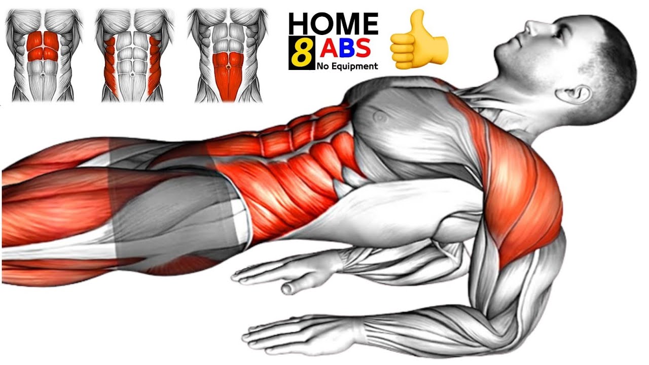 7 Best Abdominal Workout ( How to get abs fast grow) - YouTube